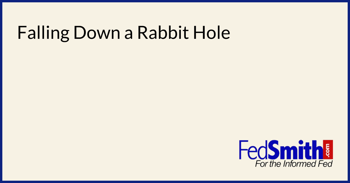 Falling Down A Rabbit Hole | FedSmith.com