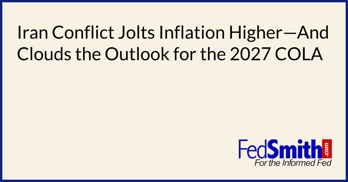 Iran Conflict Jolts Inflation Higher—And Clouds The Outlook For The ...